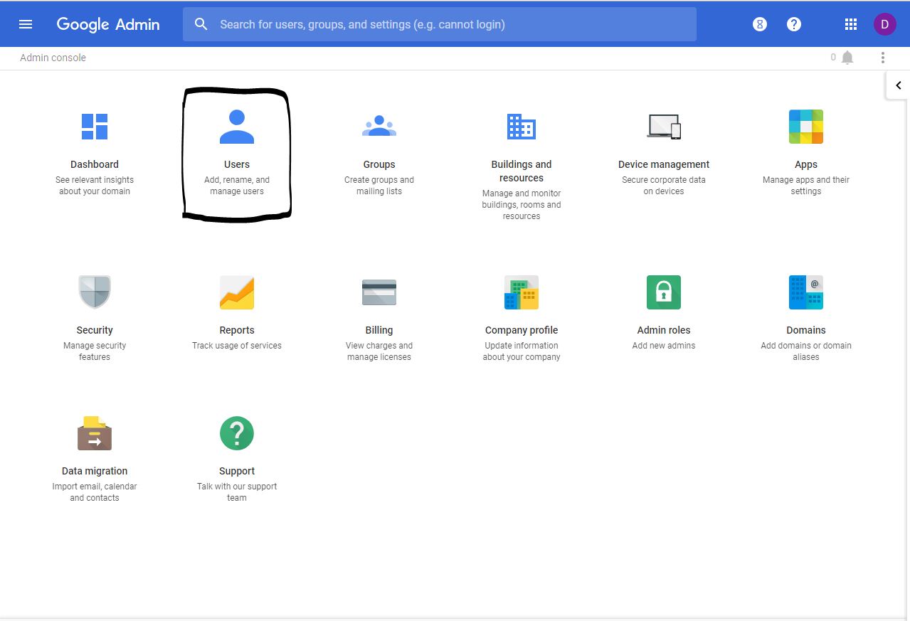 Configuration of Google Apps [G Suite] | Support Center | SOSTEC Technologies